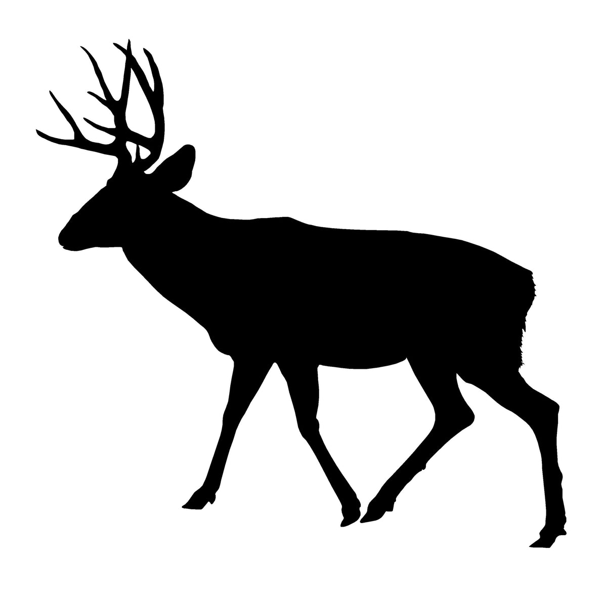 Big Mule Deer Decal - Big Mule Deer Sticker - Outdoor Decor 1202 — HuntEmUp