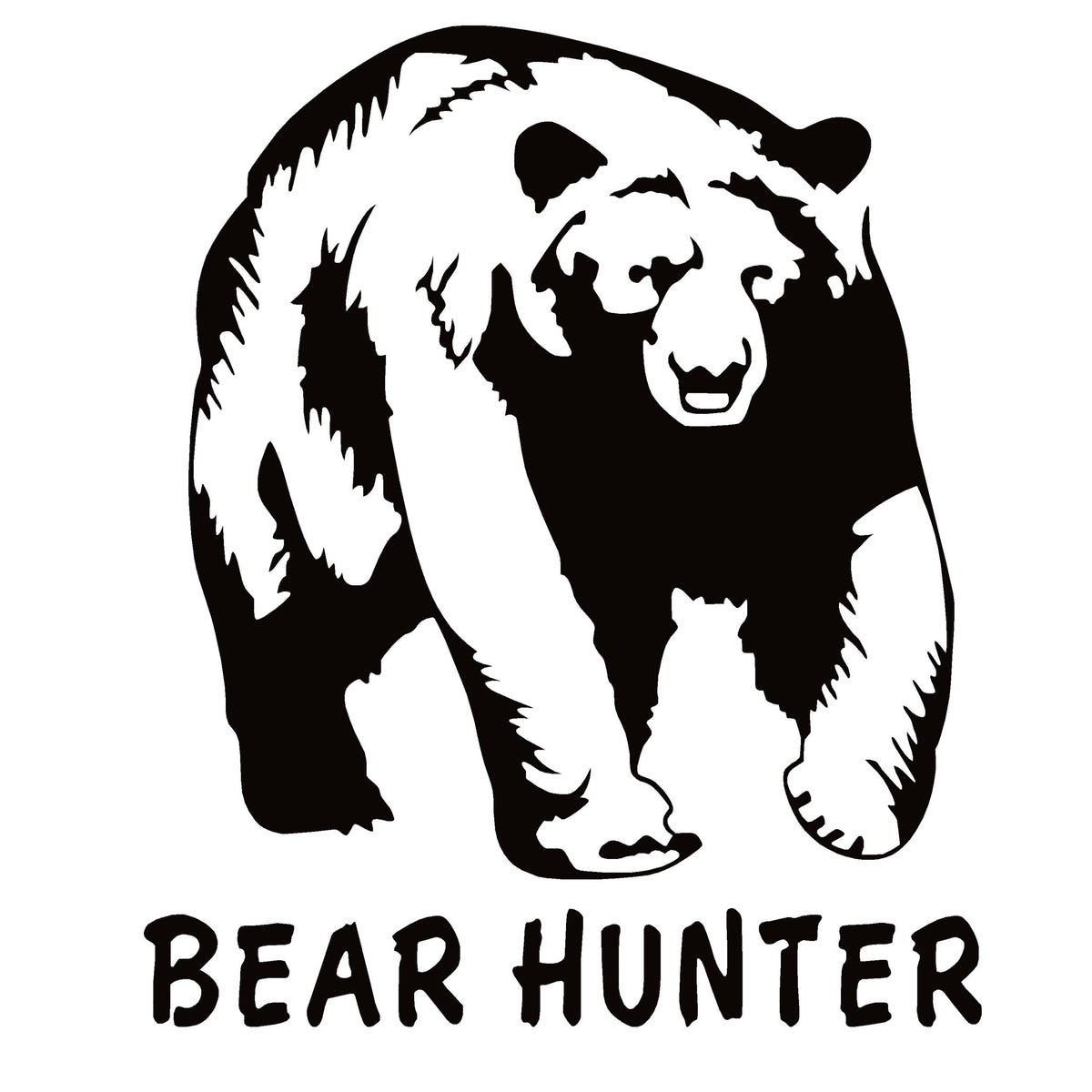 Bear Hunter Decal – Bear Hunting Sticker – 1219 | High-Quality Vinyl ...