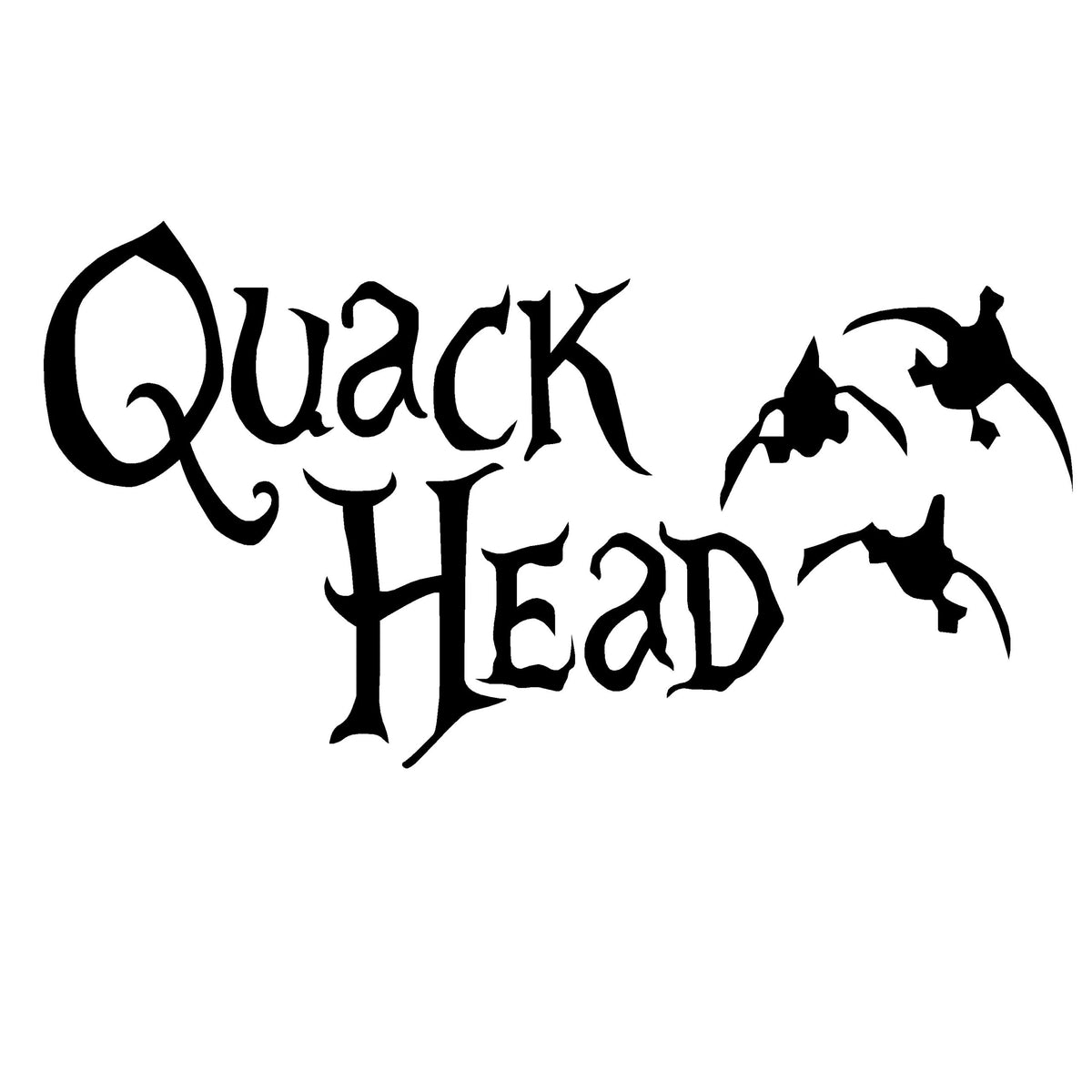 Quack Head 2 Decal – Quack Head Sticker – 1246 for Fun Decor — HuntEmUp