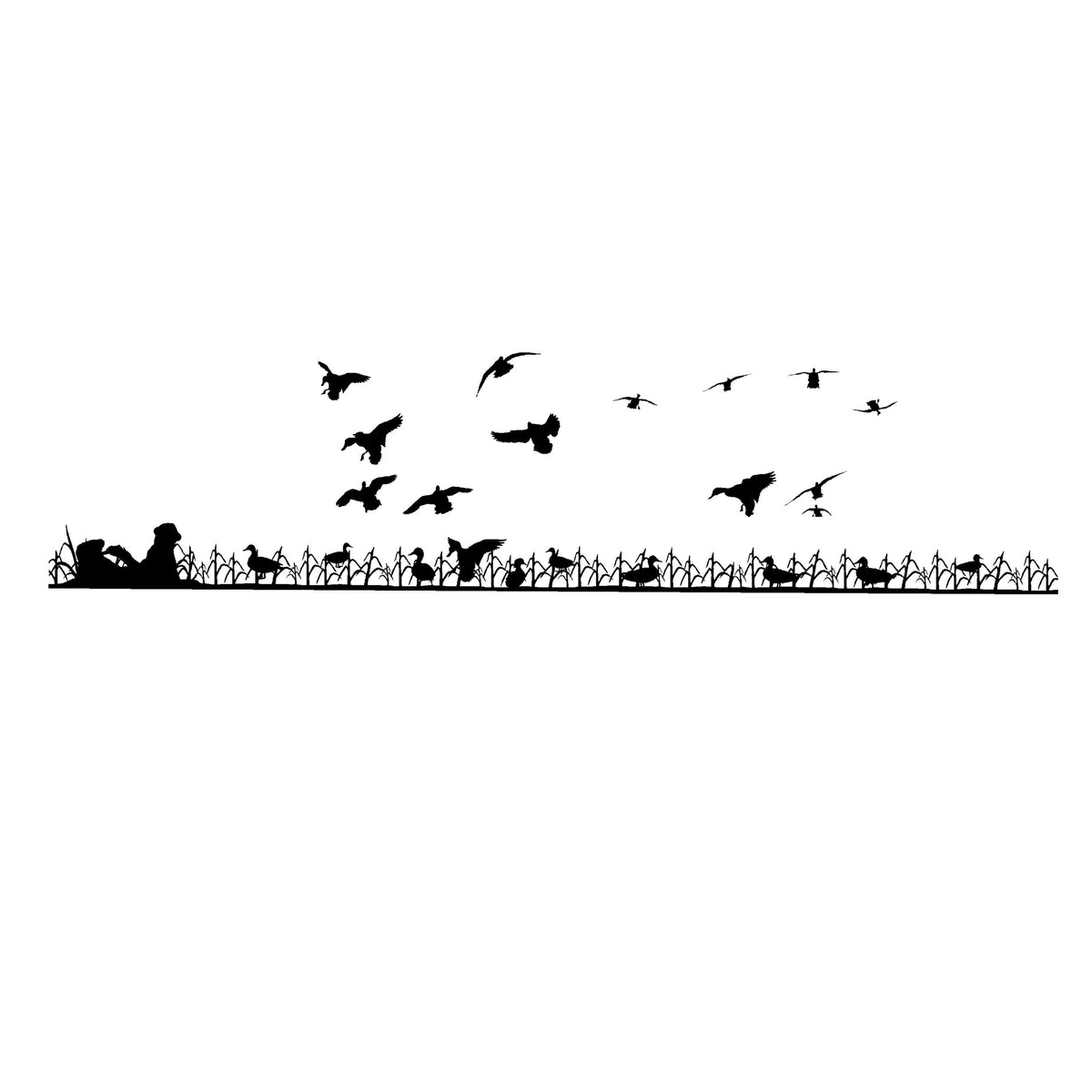 Duck Hunting Field Scene Window Kit – Truck Window Kit – 1702 — HuntEmUp