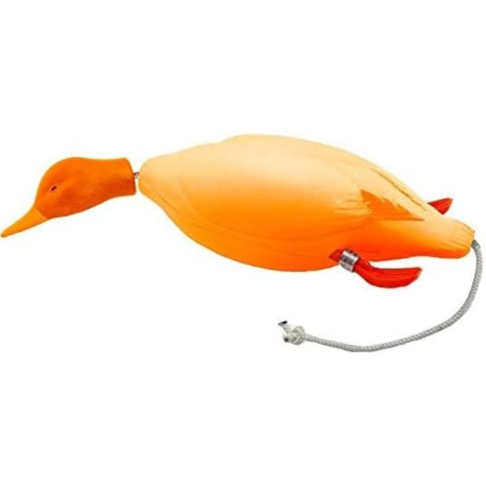 Dokken Duck Trainer - Dead Fowl Mallard Orange Duck Dummy for Training ...