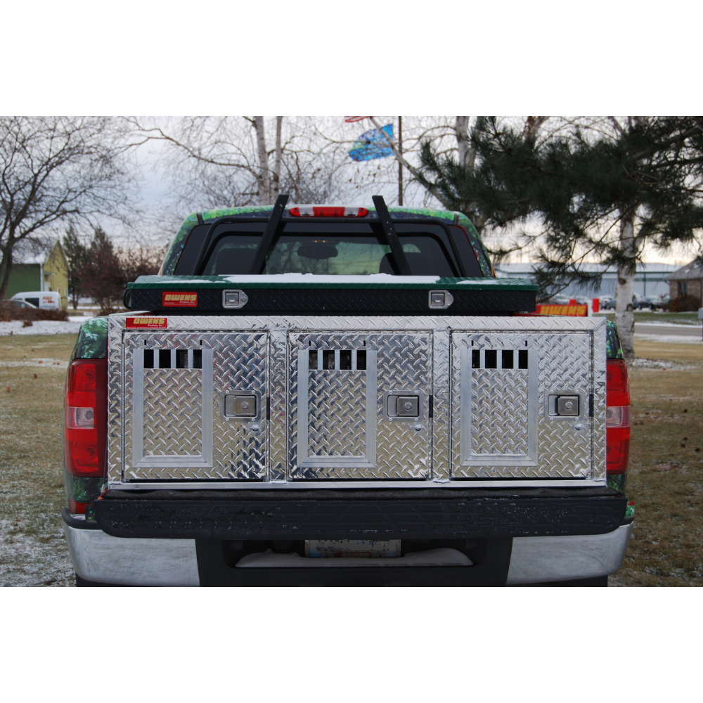 Hunter Series Triple Compartment - Owens Dog Box 55029, Durable ...