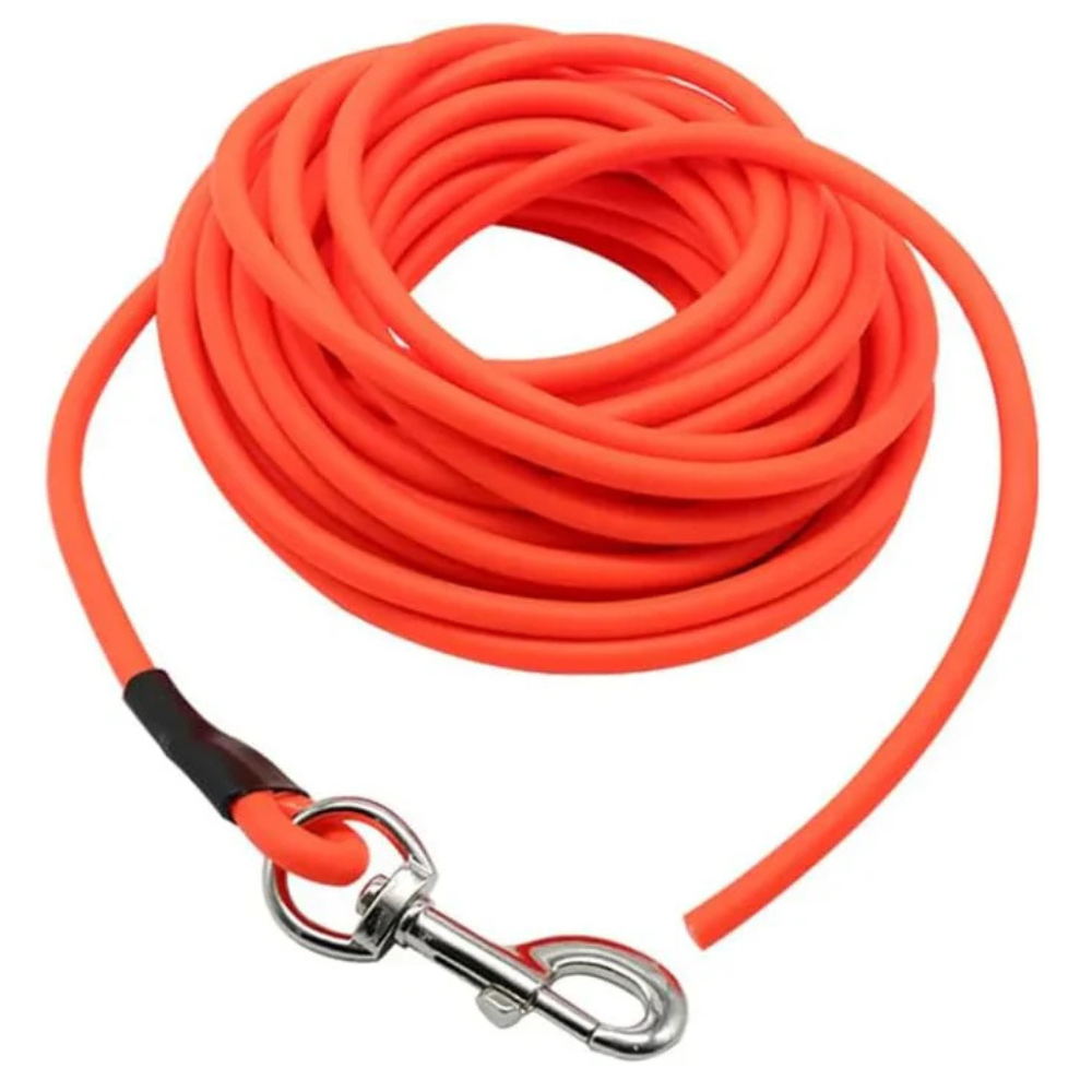 Dog Training Check Cord - 30 Feet Tracking Leash Lead for Dogs ...