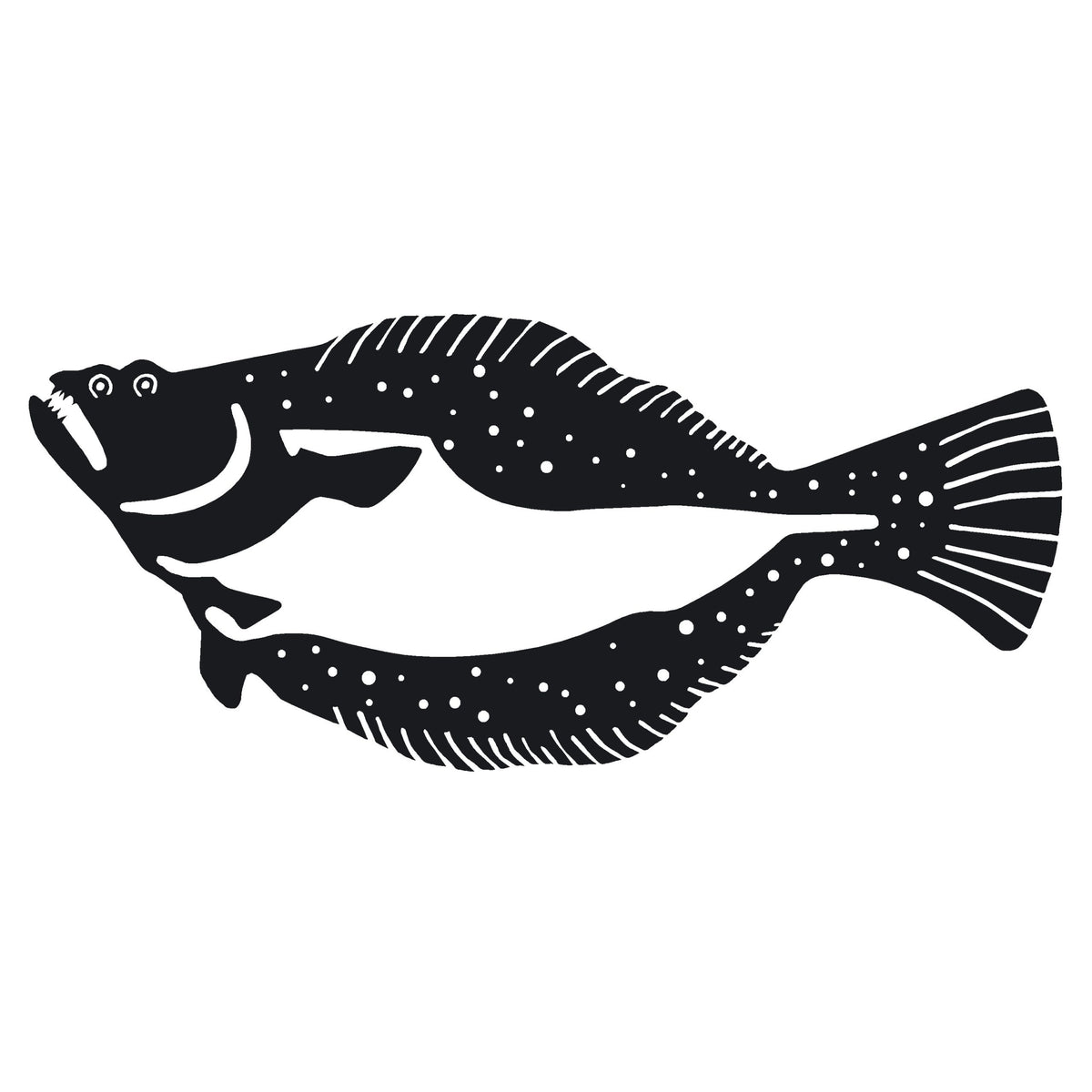 Flounder Fishing Decal – Flounder Fishing Sticker – 2208 for Fishermen ...