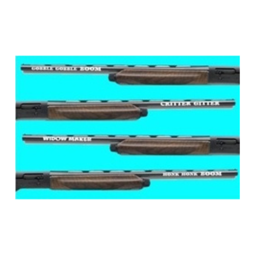 Custom Gun Barrel Decal - Unique Shotgun Barrel Decal for ...