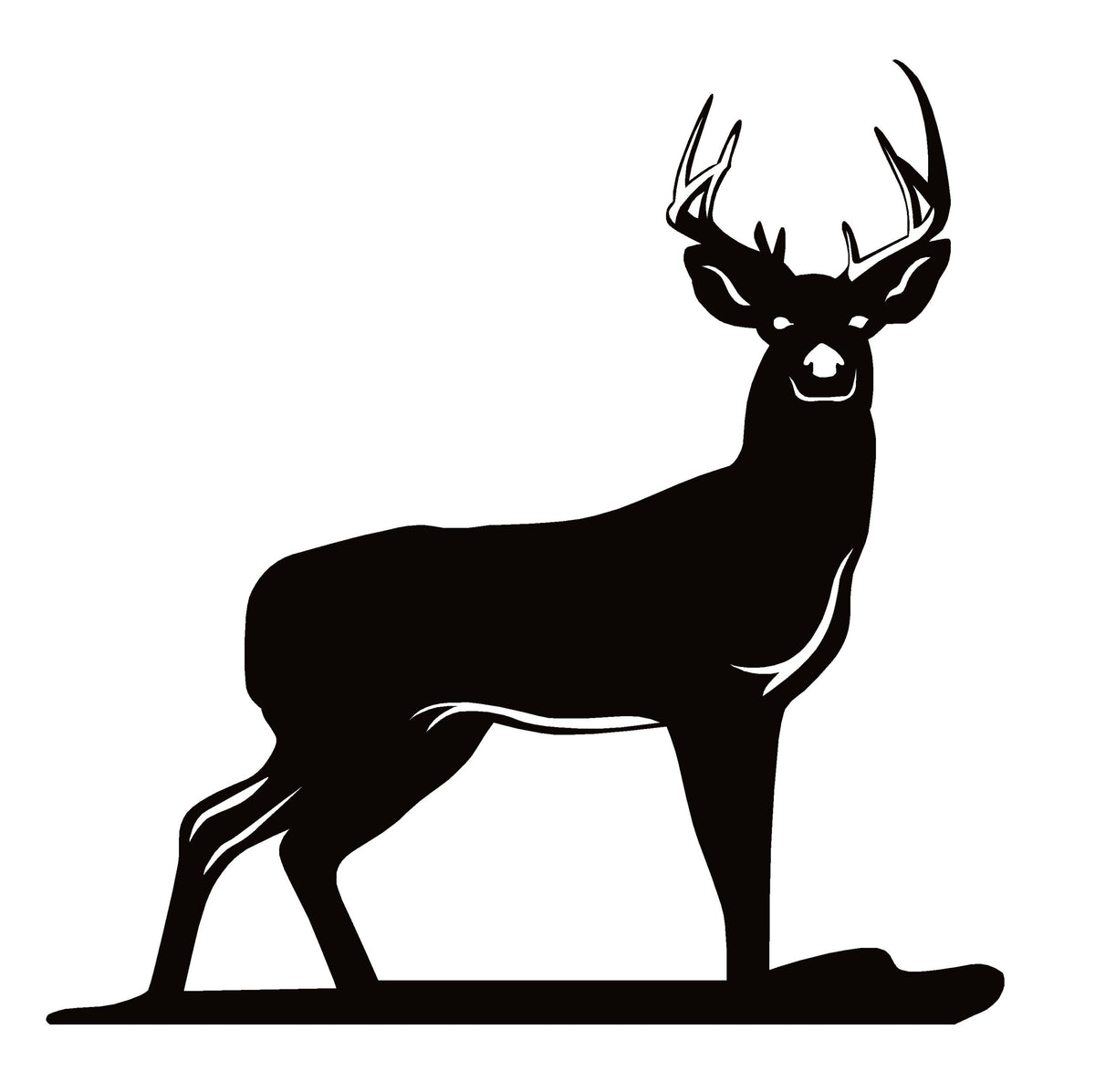 Whitetail Deer Buck Hunting Decal – Whitetail Deer Buck Hunting Sticke ...
