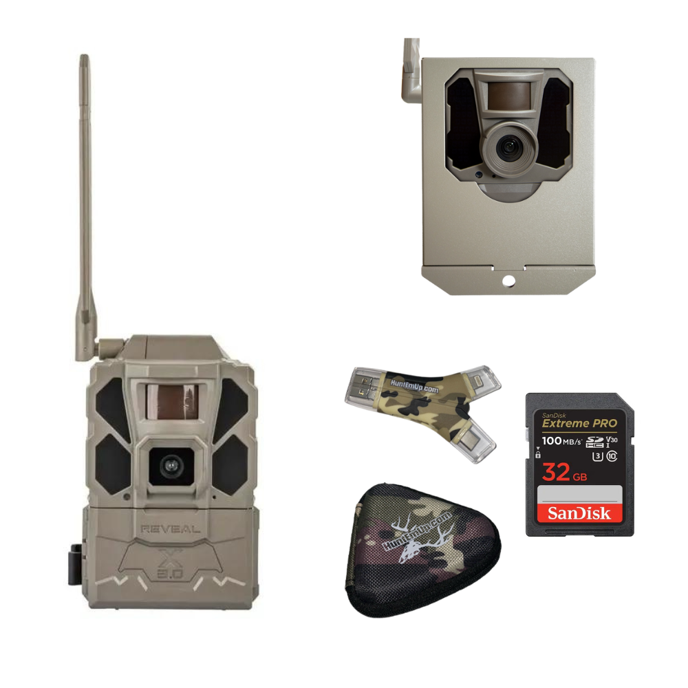Tactacam REVEAL X 3.0 Kit - Includes Lockable Security Box — HuntEmUp