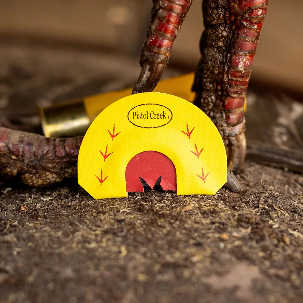 Pistol Creek Turkey Mouth Calls - V Cut Turkey Mouth Call - HuntEmUp ...