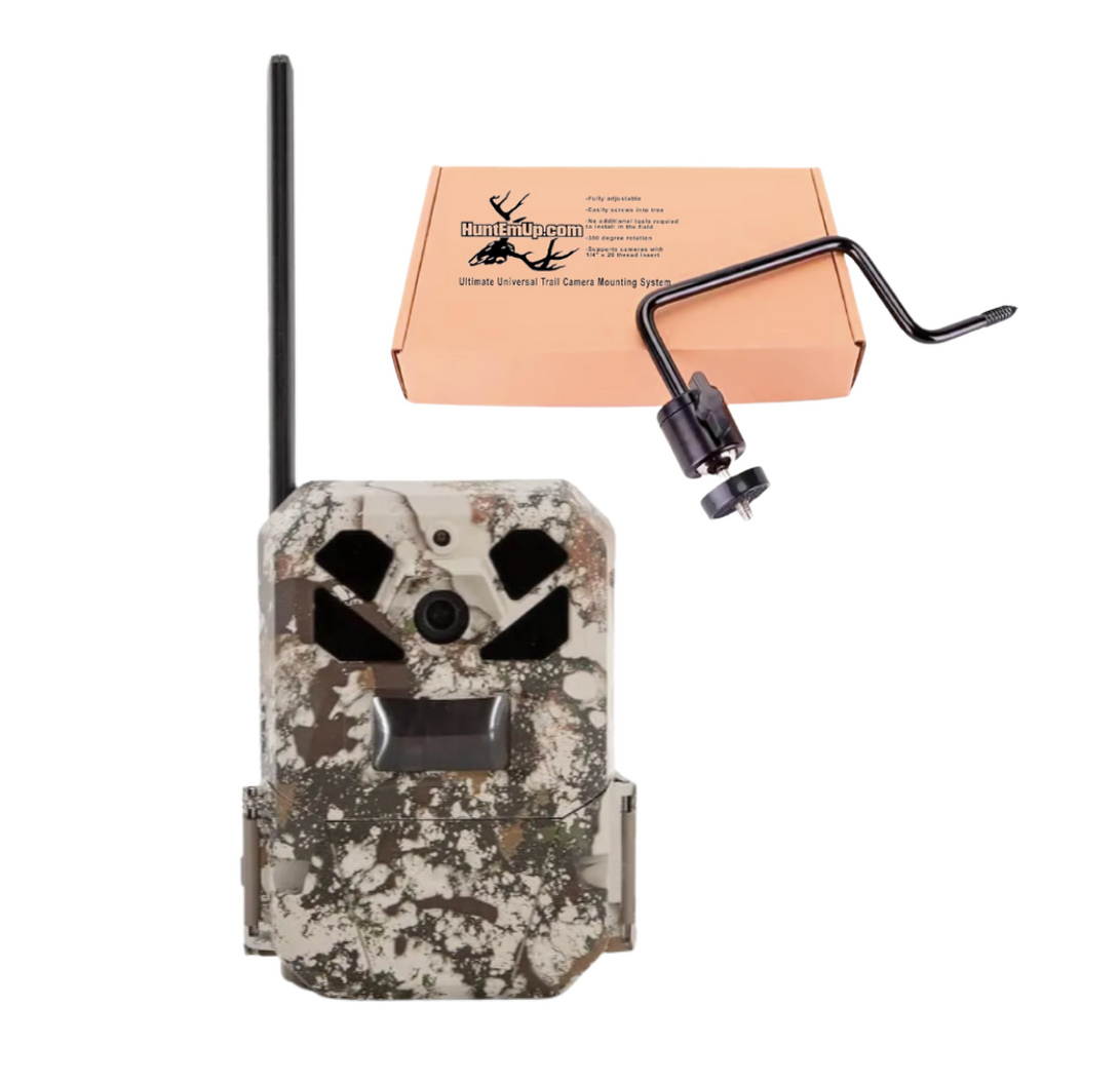 Moultrie EDGE 2 PRO Trail Camera with HuntEmUp Universal Mount – 40MP ...
