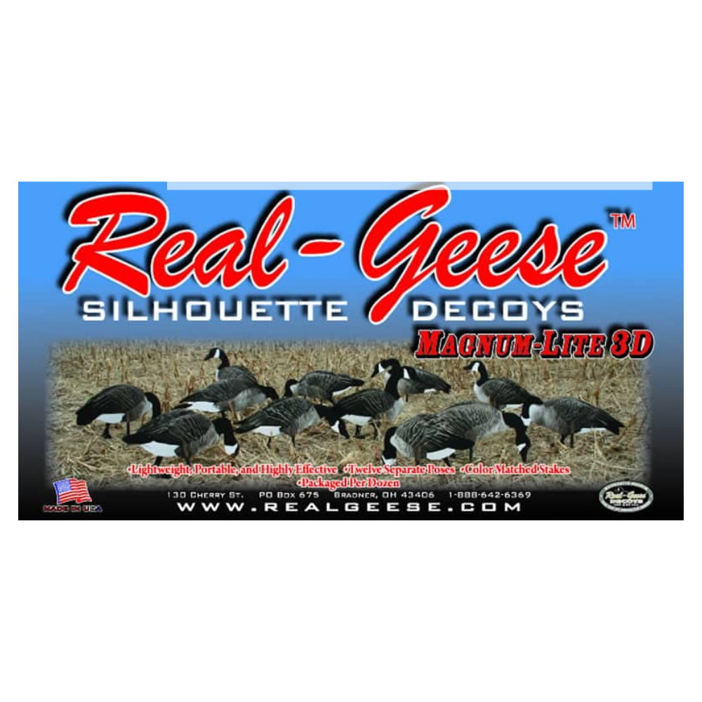 Magnum Lite Canada Geese Decoys – 1 Dozen for Ultimate Hunting Success ...